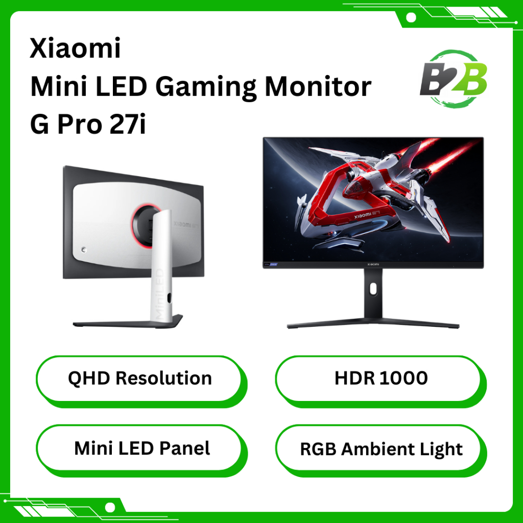 Jual Xiaomi Mini LED Gaming Monitor G Pro 27i Mini LED 1152 Zona ...