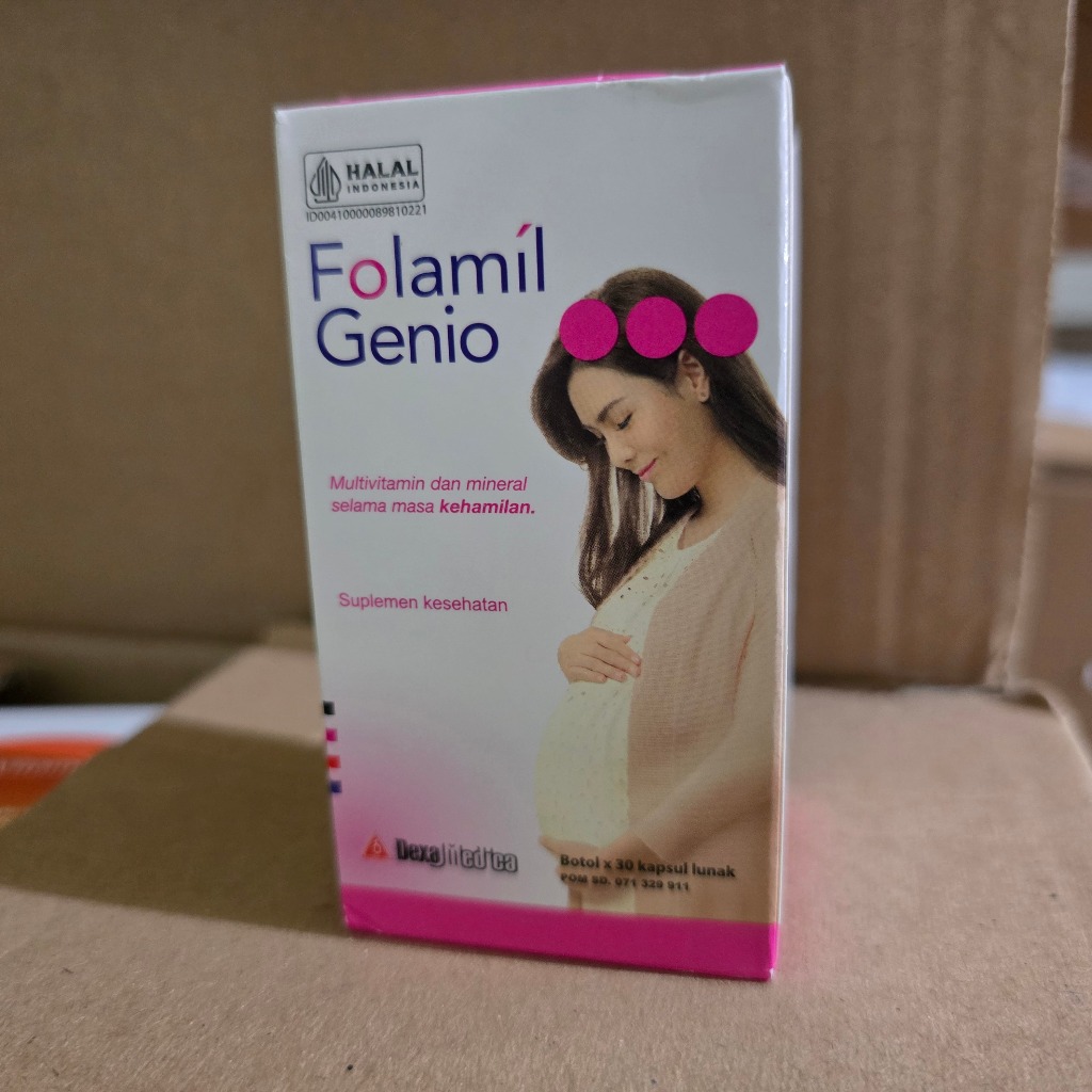 Jual Folamil Genio 30 Kapsul | Shopee Indonesia