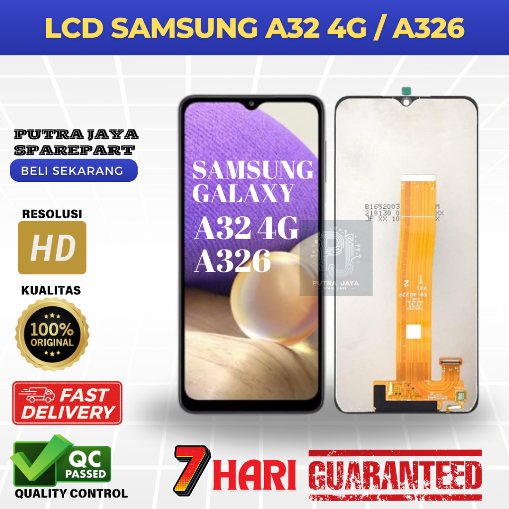 Jual LCD SAMSUNG GALAXY A32 4G 2020 / LCD TOUCHSCREEN SAMSUNG A32 4G A326 2020 ORIGINAL | Shopee ...