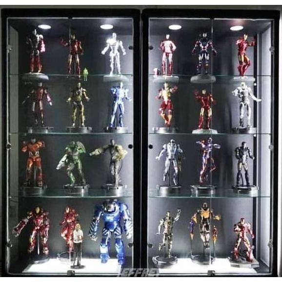 Jual Paket Lengkap Lemari Rak Pajang Display Hot Toys Action Figure ...