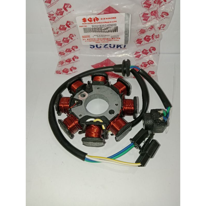 Jual Spul Stator Assy Komplit Suzuki Satria Fu 150 Old (32101B25G10N000) | Shopee Indonesia