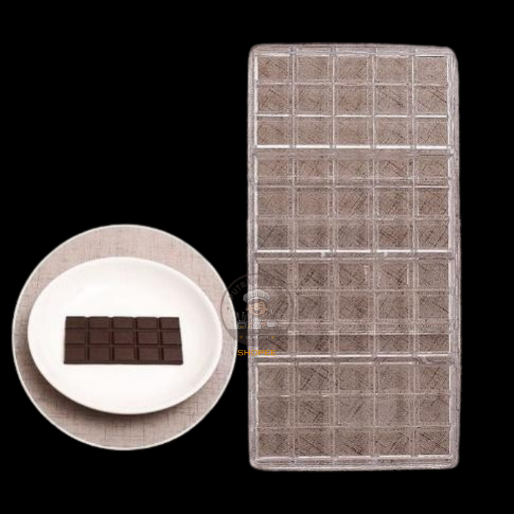 Jual Cetakan Coklat Acrylic - Chocolate Mould Alat Cetak Cokelat BAR ...
