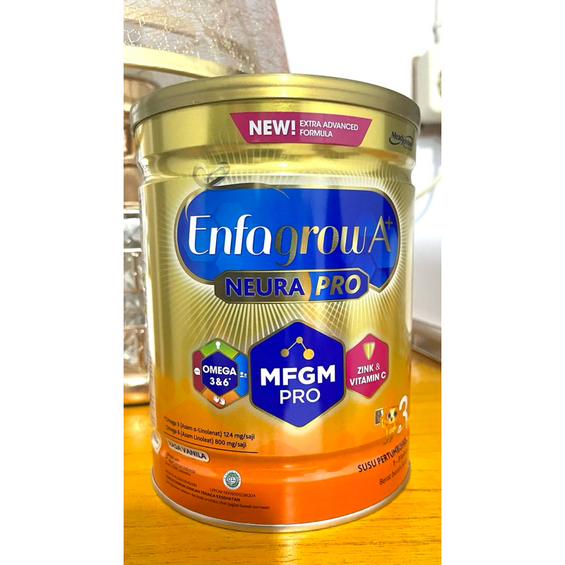 Jual Enfagrow A+ 3 Susu Formula Anak 1 - 3 Tahun Original vanilla Dha ...