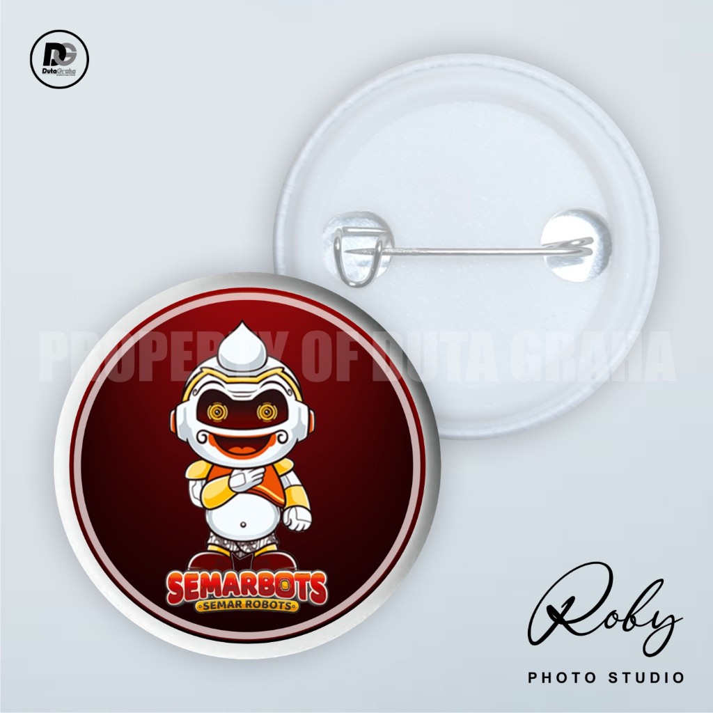 Jual [PIN PRESS] MASKOT PILKADA JATENG Pin Bros Aksesoris Souvenir JAWA ...