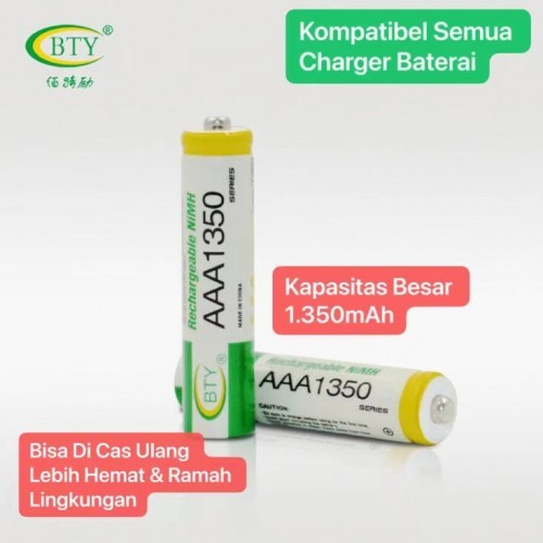 Jual BA-01 BATERAI AAA 1.350Mah ORIGINAL Double Power BATTERY CAS ...