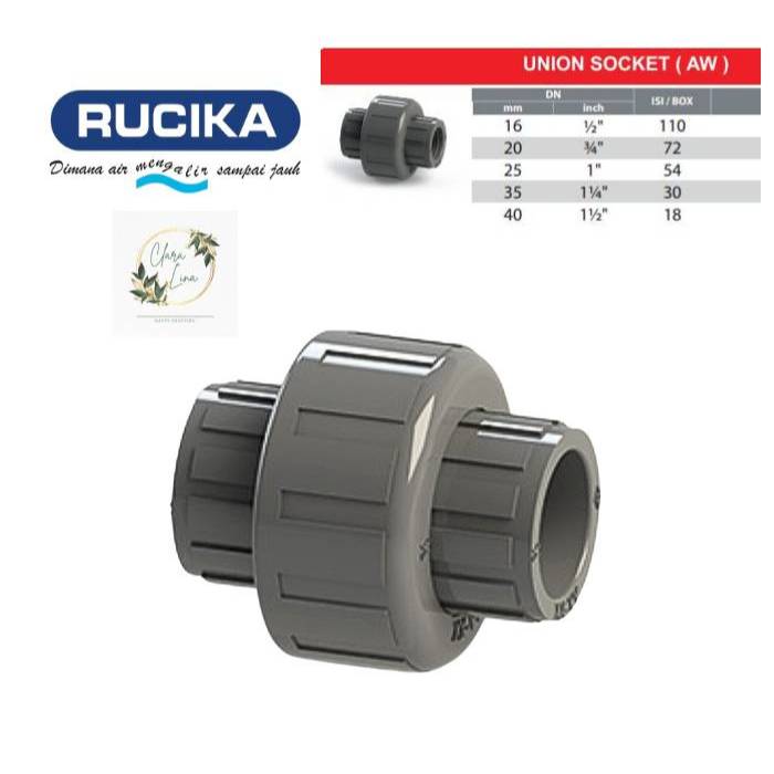 Jual Union Socket AW 1 1/4 (RUCIKA) / Water Mur (HP) | Shopee Indonesia