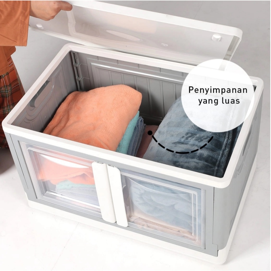 Jual Lemari Box Plastik Lipat Kontainer Serbaguna OFS Olymplast ...