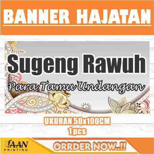 Jual BANNER MOHON DOA SUGENG RAWUH UKURAN 50X100 CM | KUALITAS PREMIUM | ANTI LUNTUR | TAHAN AIR ...