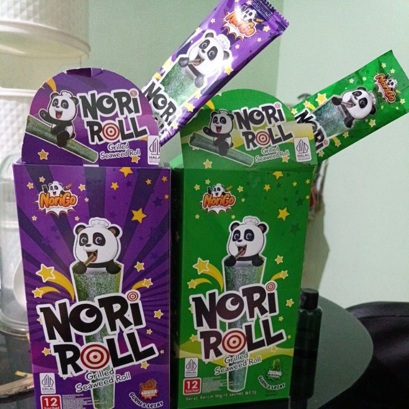Jual Nori Roll Norigo grilled seaweed roll rumput laut 1 pcs@2.5gr ...
