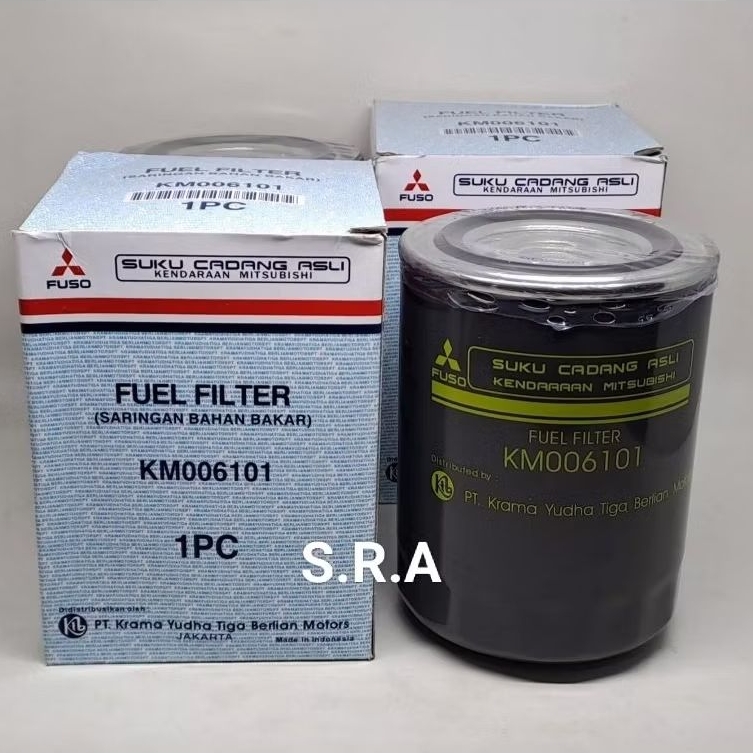 Jual filter solar fuel filter PS125 canter euro 4 KM006101 original ...