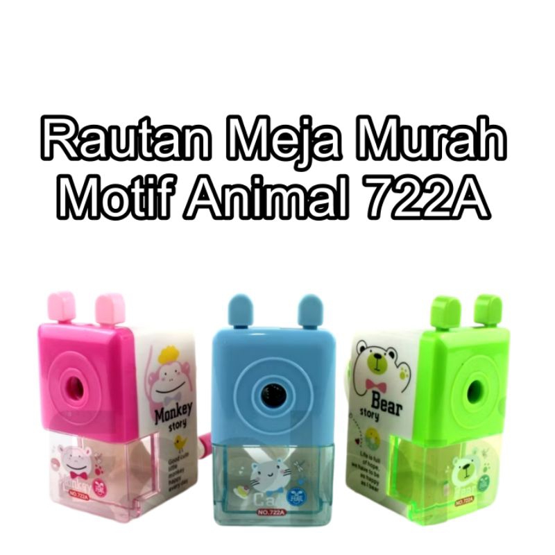 Jual Rautan Meja Murah Motif Animal / 1 Buah Rautan Meja Putar 722A ...
