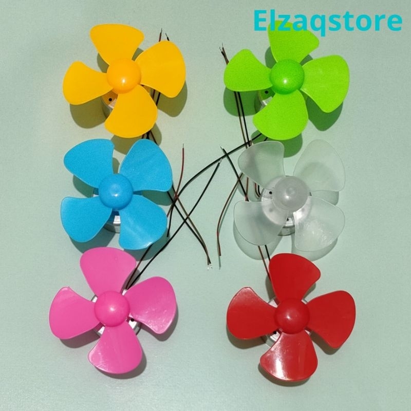 Jual Kipas Angin Mini Fan Motor DC 3 - 6 V Pemadam Api Robot Arduino ...