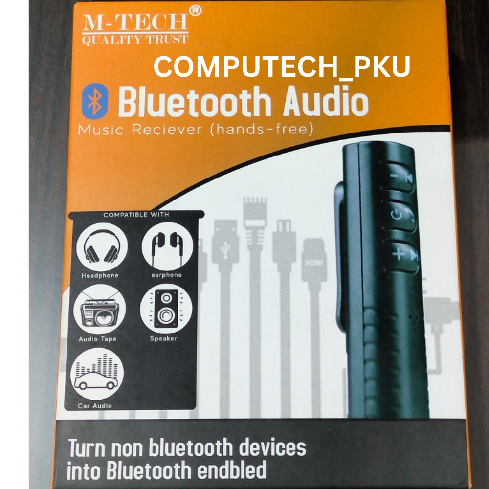 Jual M-TECH BLUETOOTH WIRELESS AUDIO MUSIC RECEIVER AUX 3.5mm | Shopee ...