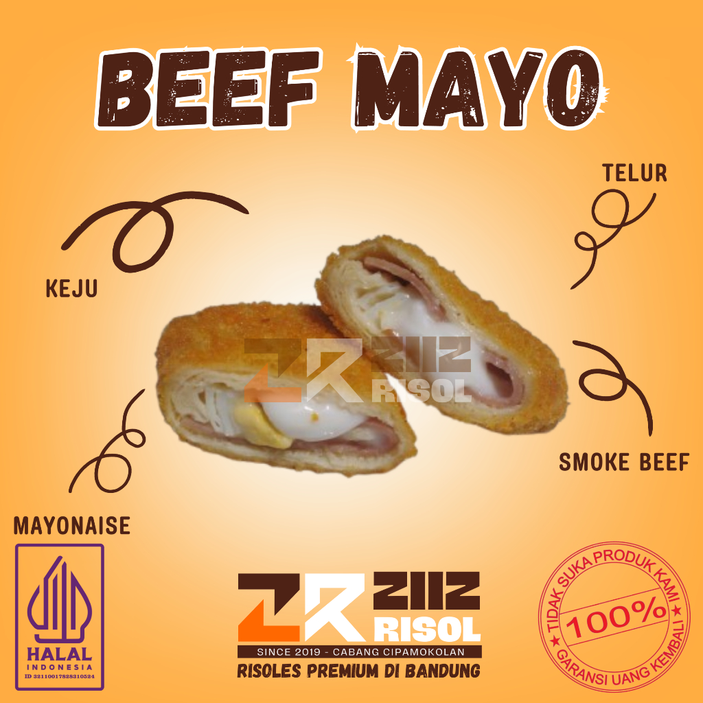 Jual Risol Beef Mayo - Risoles Premium Frozen Food | Shopee Indonesia