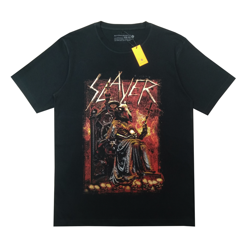 Jual Tshirt Slayer Goat Skull Black | Shopee Indonesia