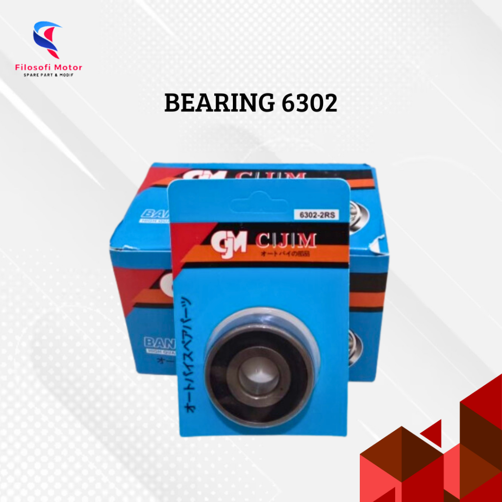 Jual Bearing Laher 6302 2RS CJM | Shopee Indonesia