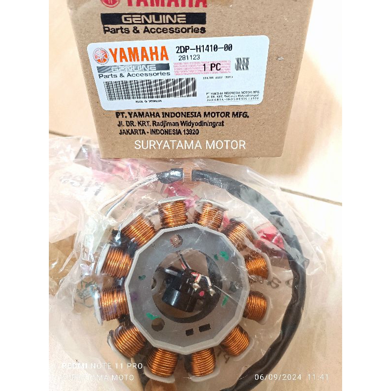 Jual spull spul stator assy nmax old N MAX 2DP original | Shopee Indonesia