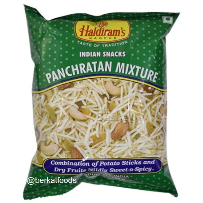 Jual Panchratan Mixture Haldiram / Potato Sticks Dry Fruits Mildly ...