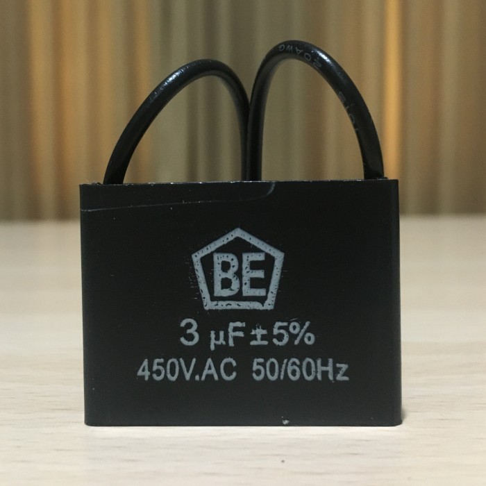 Jual Kapasitor Kotak 3UF 400V/450V / Kapasitor Kipas Angin 3 UF Capasitor 3uF Pompa Air Dinamo ...