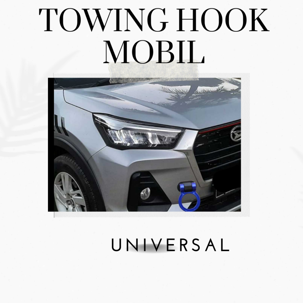 Jual TOWING HOOK MOBIL UNIVERSAL MODEL BULAT/SEGITIGA/LOVE | Shopee ...
