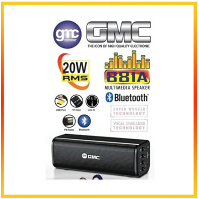 Jual Speaker Bluetooth Portable GMC 881A Mini suara super bass | Shopee ...