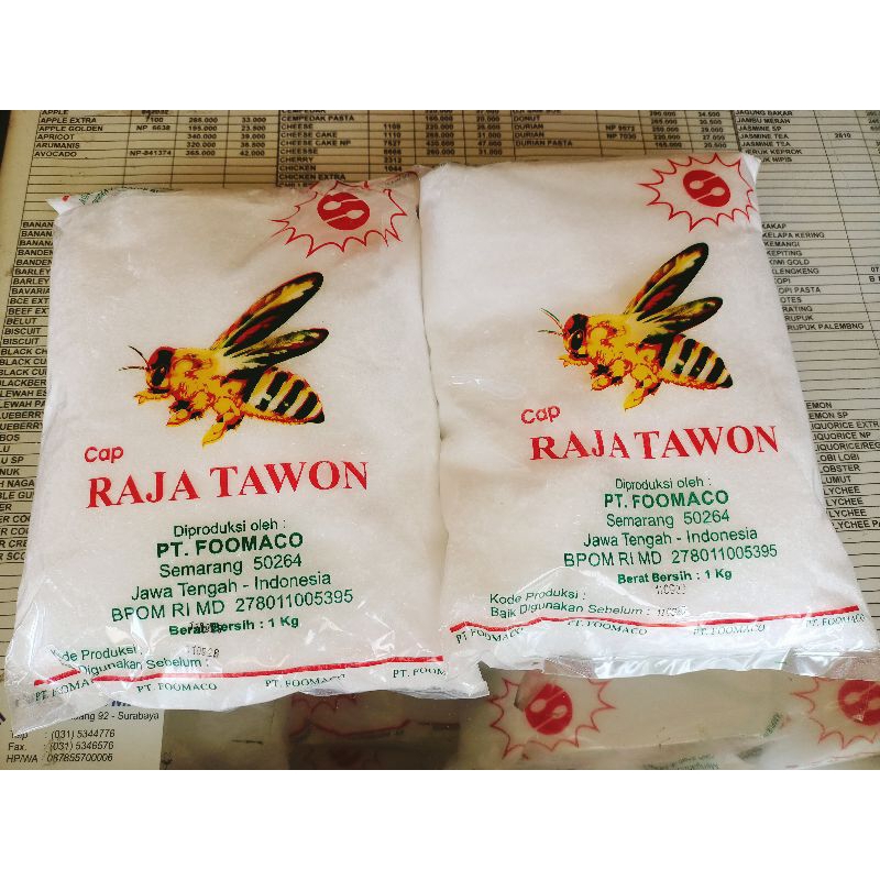 Jual Sari manis cap raja tawon/pemanis/sodium siklamat @1kg | Shopee ...