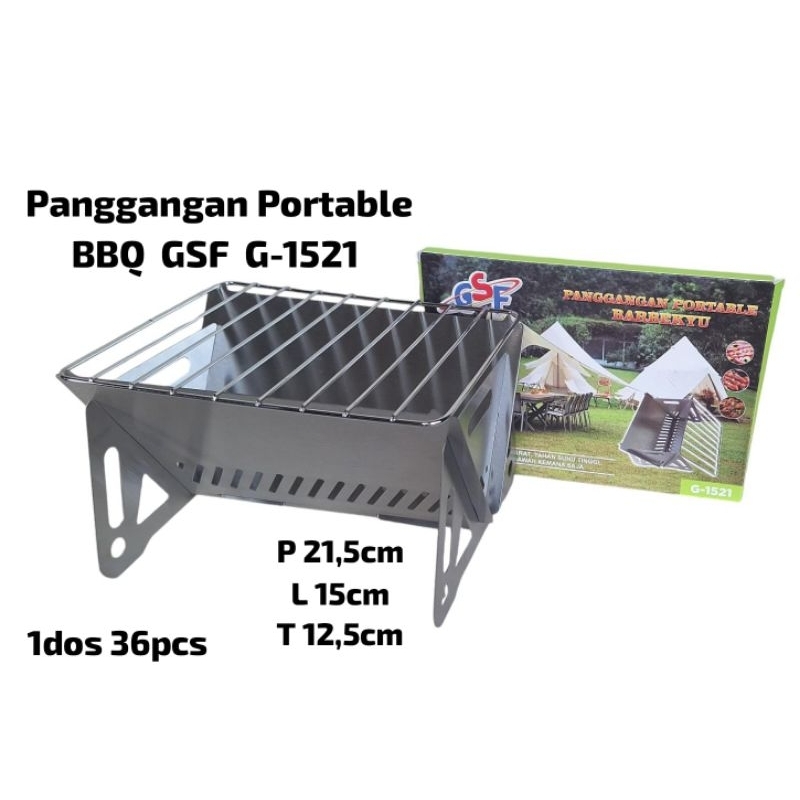 Jual GSF panggangan portable 1521 1621 Grill Plate Bbq Full Stainless ...