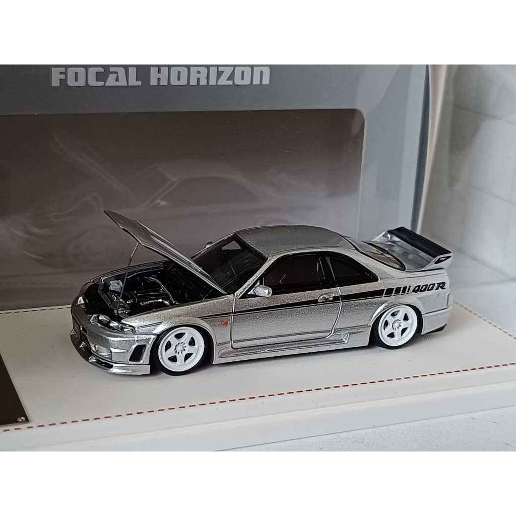 Jual Focal Horizon Nissan R33 400R GT-R Skyline Silver | Diecast 1:64 ...