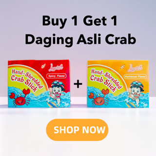 Jual Luvish Crab Stick BUY 1 Get 1 Rasa Spicy dan BBQ Cemilan Santai ...
