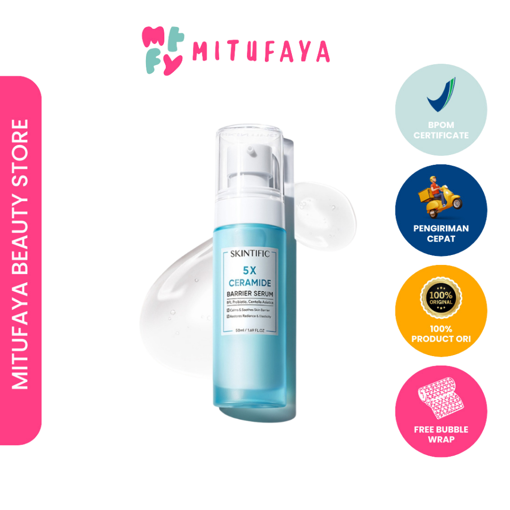 Jual MITUFAYA SKINTIFIC 5X Ceramide Barrier Serum 20ml | Merawat skin ...