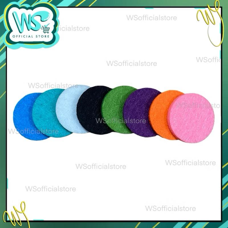 Jual ROUND OIL PADS ONLY KAIN PAD REFILL BULAT PERFUME/ALAS TETES ...