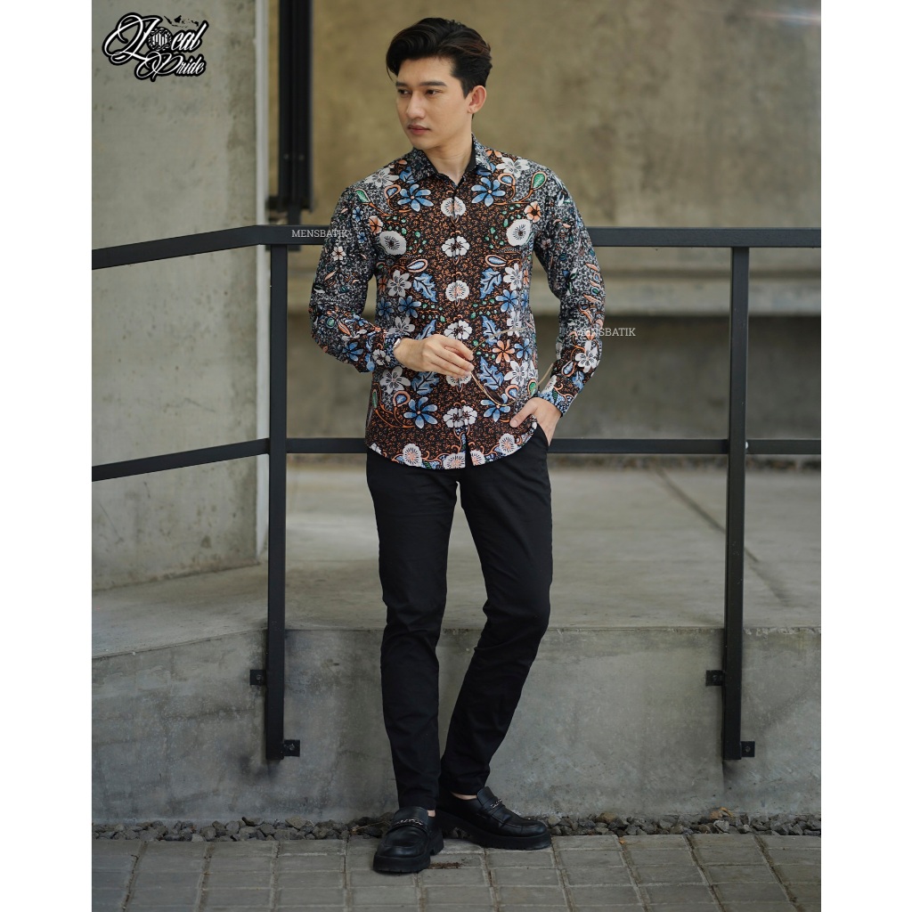 Jual MENSBATIK - Jaladra Kusuma - Batik Slimfit - batik pria - kemeja ...