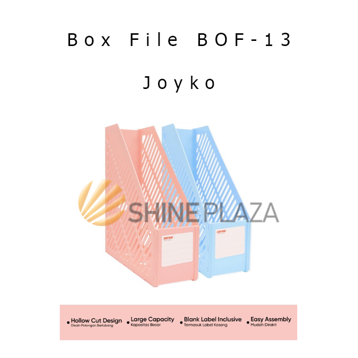 Jual Box File Keranjang Plastik Rakit Joyko BOF-13 - Tempat Penyimpanan ...