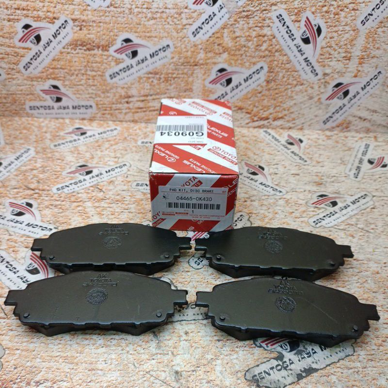 Jual Brake pad Kampas Rem Depan Innova Reborn 2015-2022 Original OK430 | Shopee Indonesia