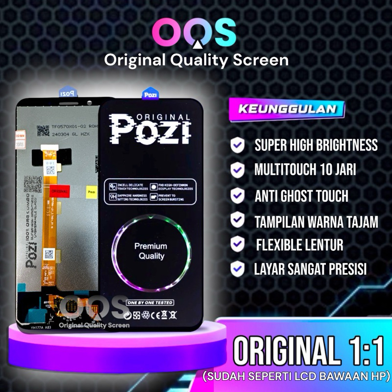 Jual LCD OPPO A83 / CPH1729 FULLSET TOUCHSCREEN ORIGINAL POZI / MEETOO ...