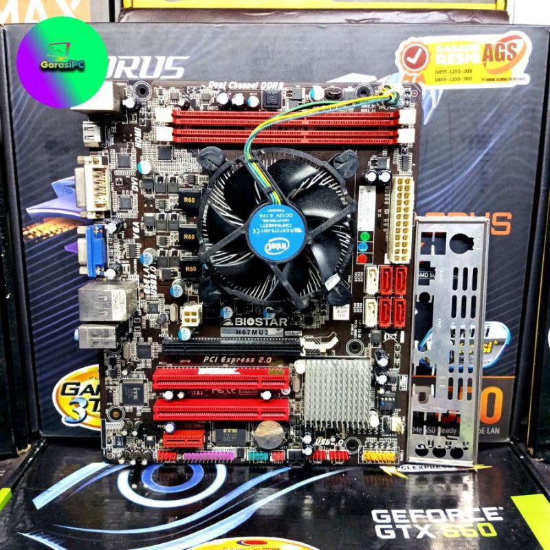 Jual PAKET Motherboard H67 Biostar Processor Intel Core i5-3470 IvyBirdge 3,20GHz Socket LGA ...