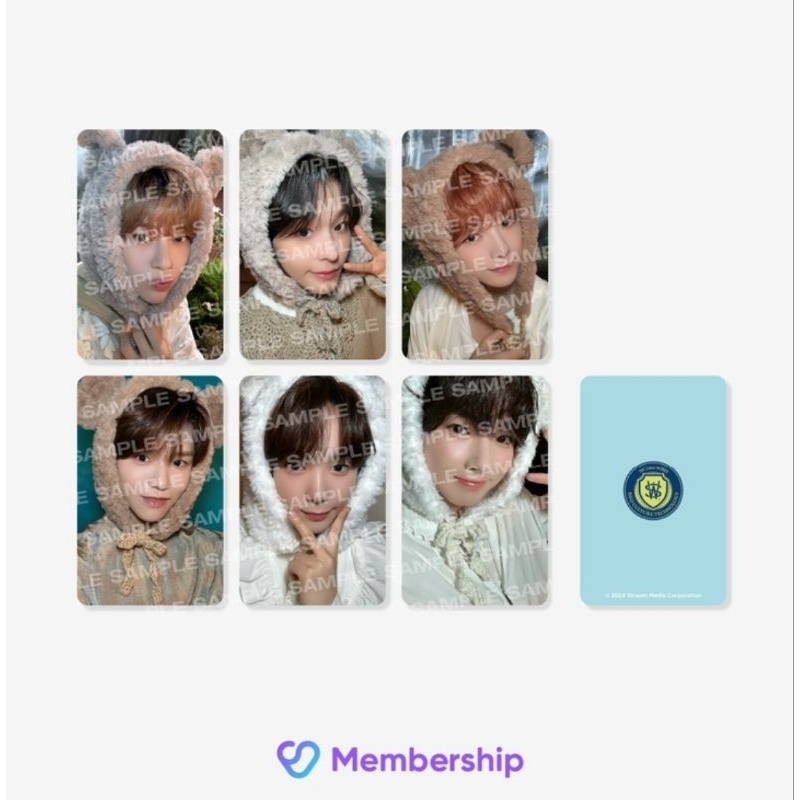 Jual pc photocard poca wishbook japan membership nct wish sion yushi riku jaehee ryo sakuya ...