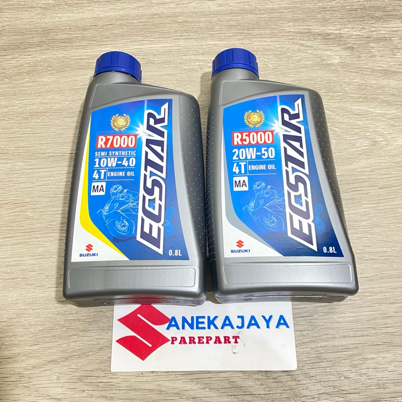Jual OLI SGO ECSTAR SUZUKI 4T MA R5000 R7000 0.8L 800ML PNP MOTOR BEBEK ...