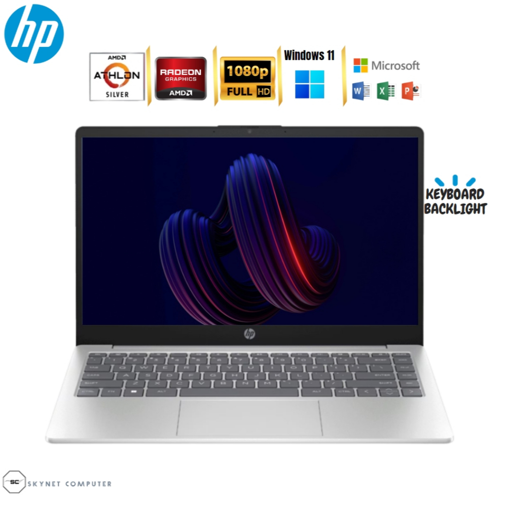Jual HP 14 EM0222AU EM0223AU Amd Athlon Silver 7120U RAM8GB SSD1TB 14 ...