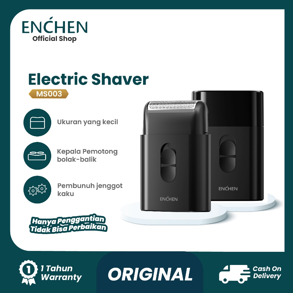 Jual Enchen MS003 Electric Shaver Portable | Alat Cukur Kumis Jenggot ...