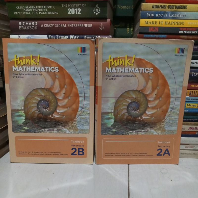 Jual think mathematics new syllabus mathematics 8th edition 2a dan 2b ...