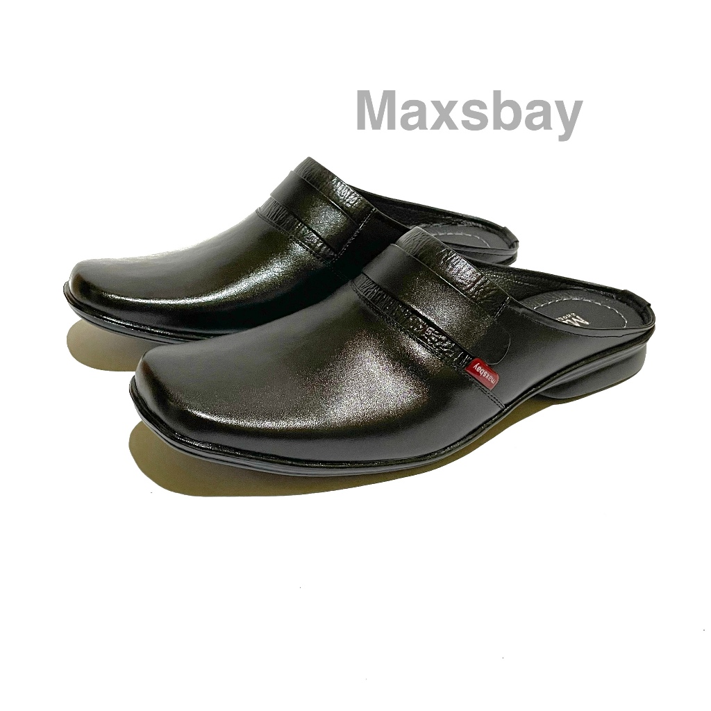 Jual SEPATU SELOP KULIT PRIA SANDAL SELOP KULIT PRIA SEPATU BUSTONG ...