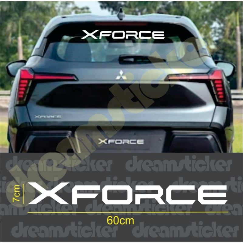 Jual Cutting Sticker Kaca Belakang Mobil Mitsubishi Xforce Stiker ... Jual Cutting Sticker Kaca Belakang Mobil Mitsubishi Xforce Stiker ...