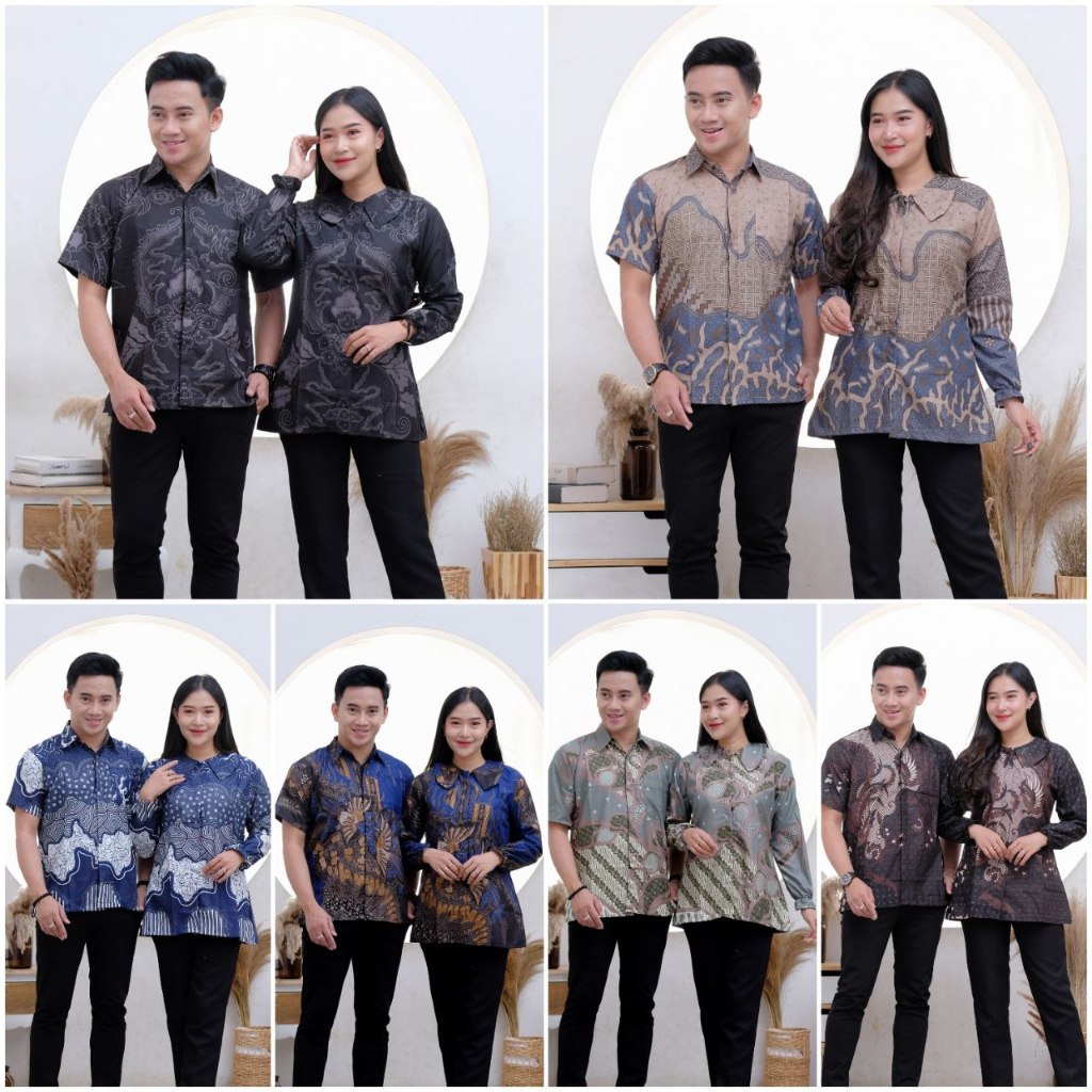 Jual Rama Shinta Couple - Melani Set Couple Lilit Rovella Batik Couple ...