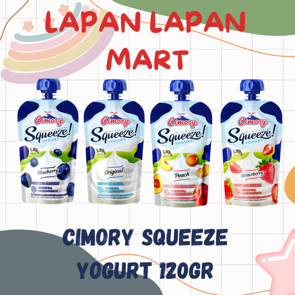 Jual Cimory Squeeze Yogurt 120gr | Shopee Indonesia