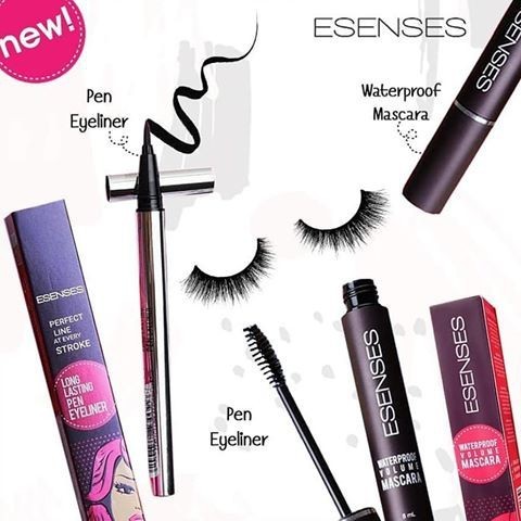 Jual ESENSES Waterproof Volume Mascara & Eyeliner| Esense maskara dan eyeliner| Waterproof Tahan ...