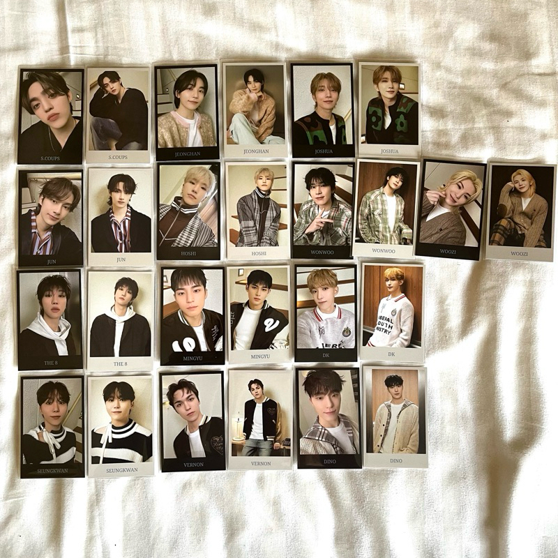 Jual instant photocard caratland 2024 / scoups jeonghan joshua jun hoshi wonwoo woozi the8 ...