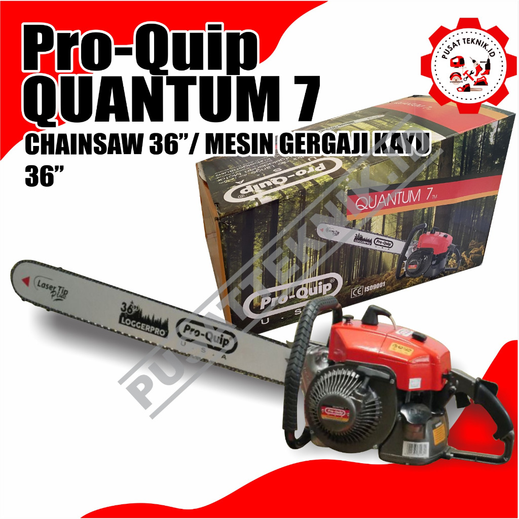 Jual CHAINSAW 36INCH PROQUIP QUANTUM 7 MESIN GERGAJI KAYU SENSO PRO-QUIP QUANTUM 7 | Shopee ...