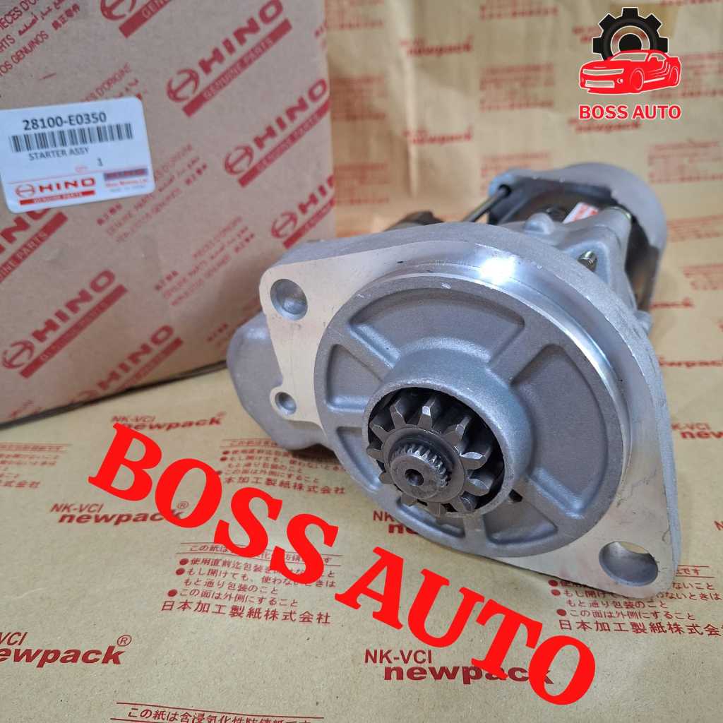 Jual DINAMO STARTER ASSY HINO LOHAN TI J08C J08E ( 28100-E0350 ...