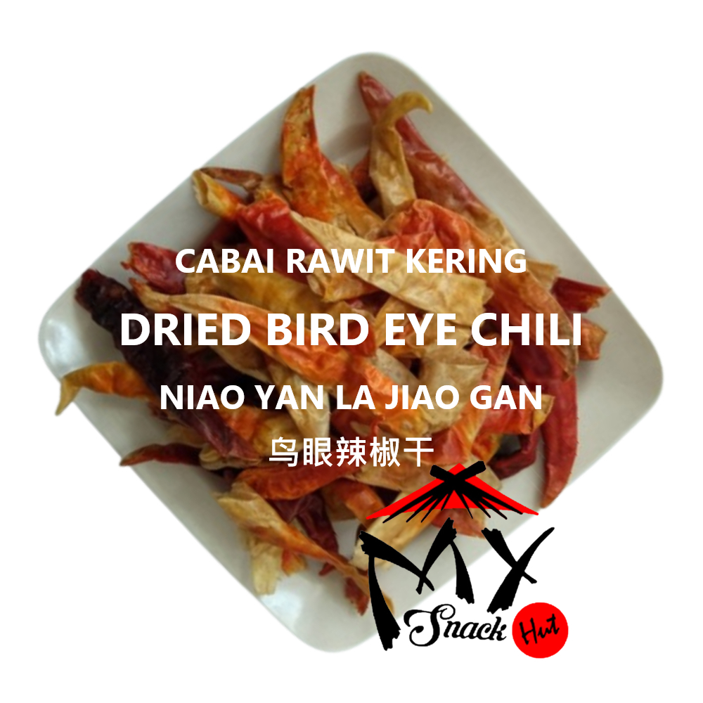 Jual CABAI RAWIT KERING 50GR CABE LOMBOK KECIL SUPER PEDAS BIRD EYE DRY ...